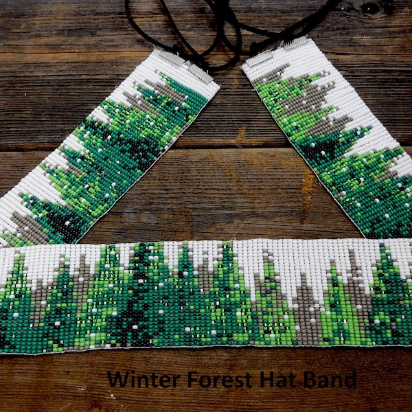 Beaded Hat Band - Etsy