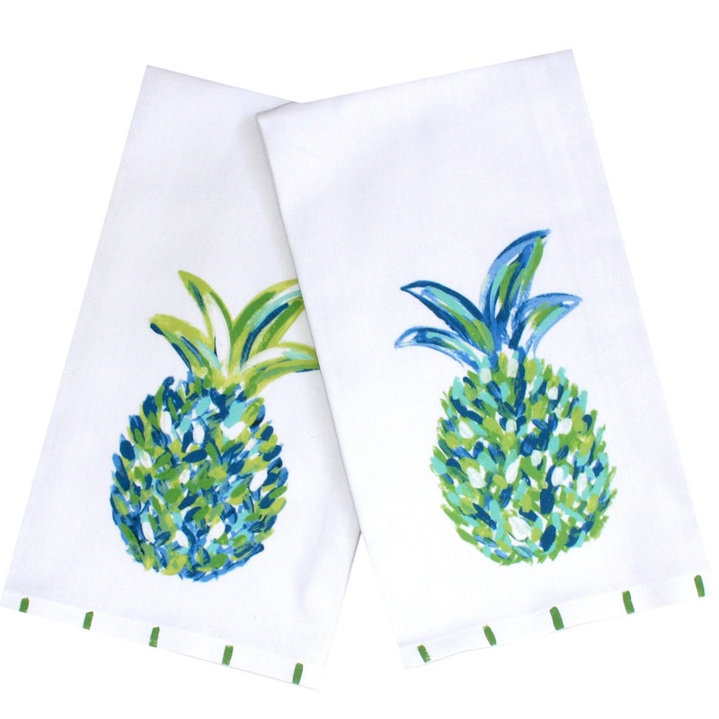 Blue Pineapple - Etsy