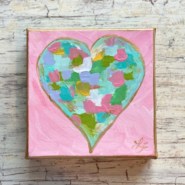 Abstract Heart Art - Etsy