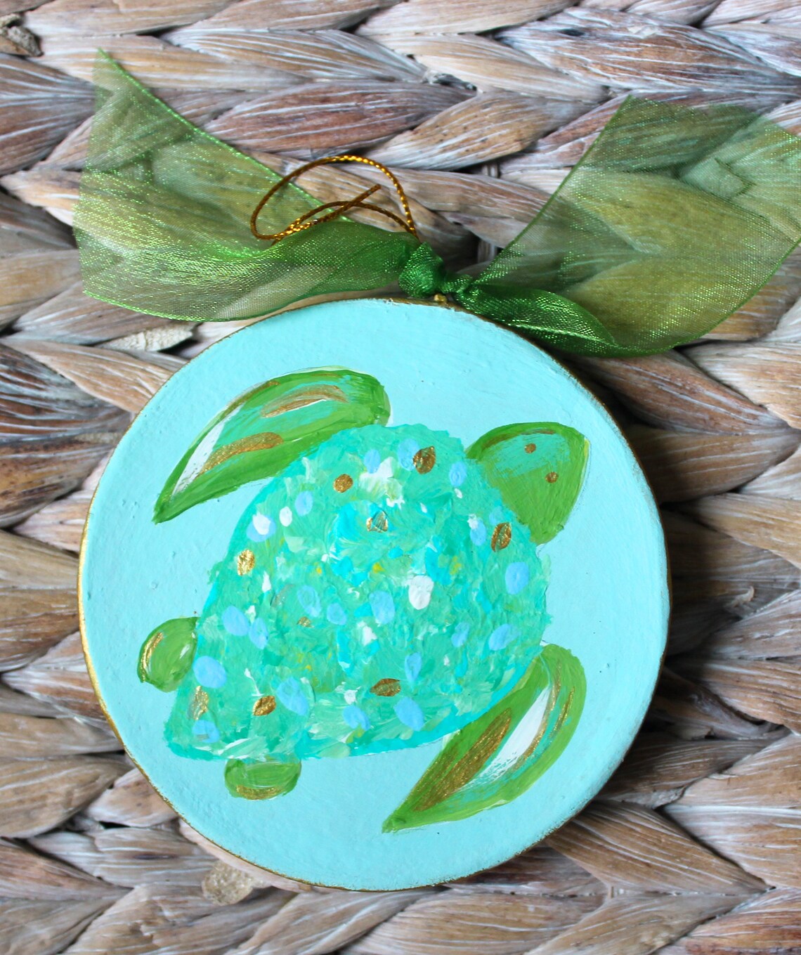 Sea Turtle Sand Dollar Sea Horse Crab Coastal Christmas - Etsy