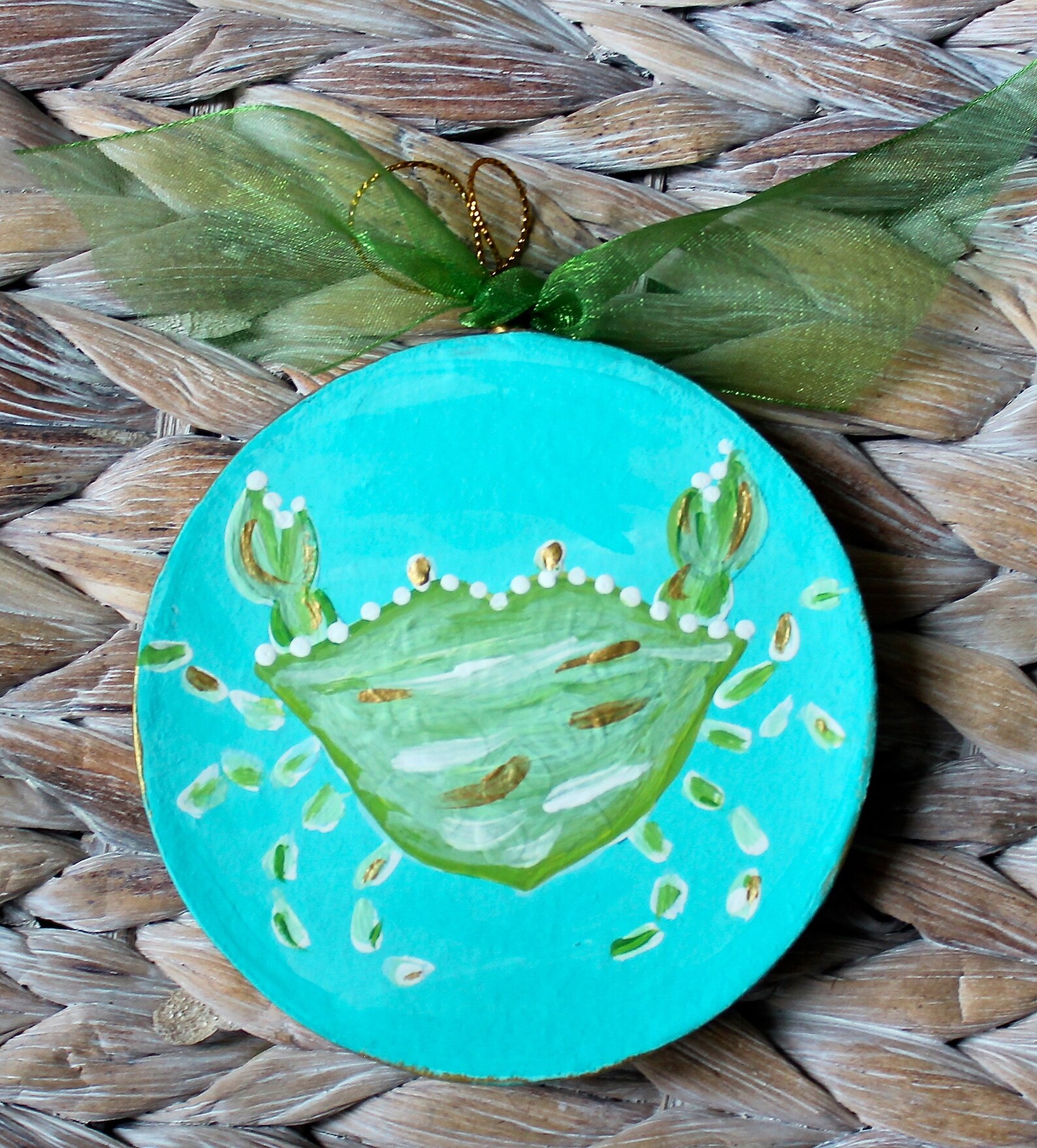 Sea Turtle Sand Dollar Sea Horse Crab Coastal Christmas - Etsy