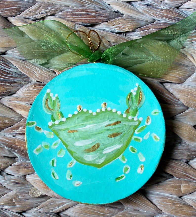 Sea Turtle Sand Dollar Sea Horse Crab Coastal Christmas - Etsy