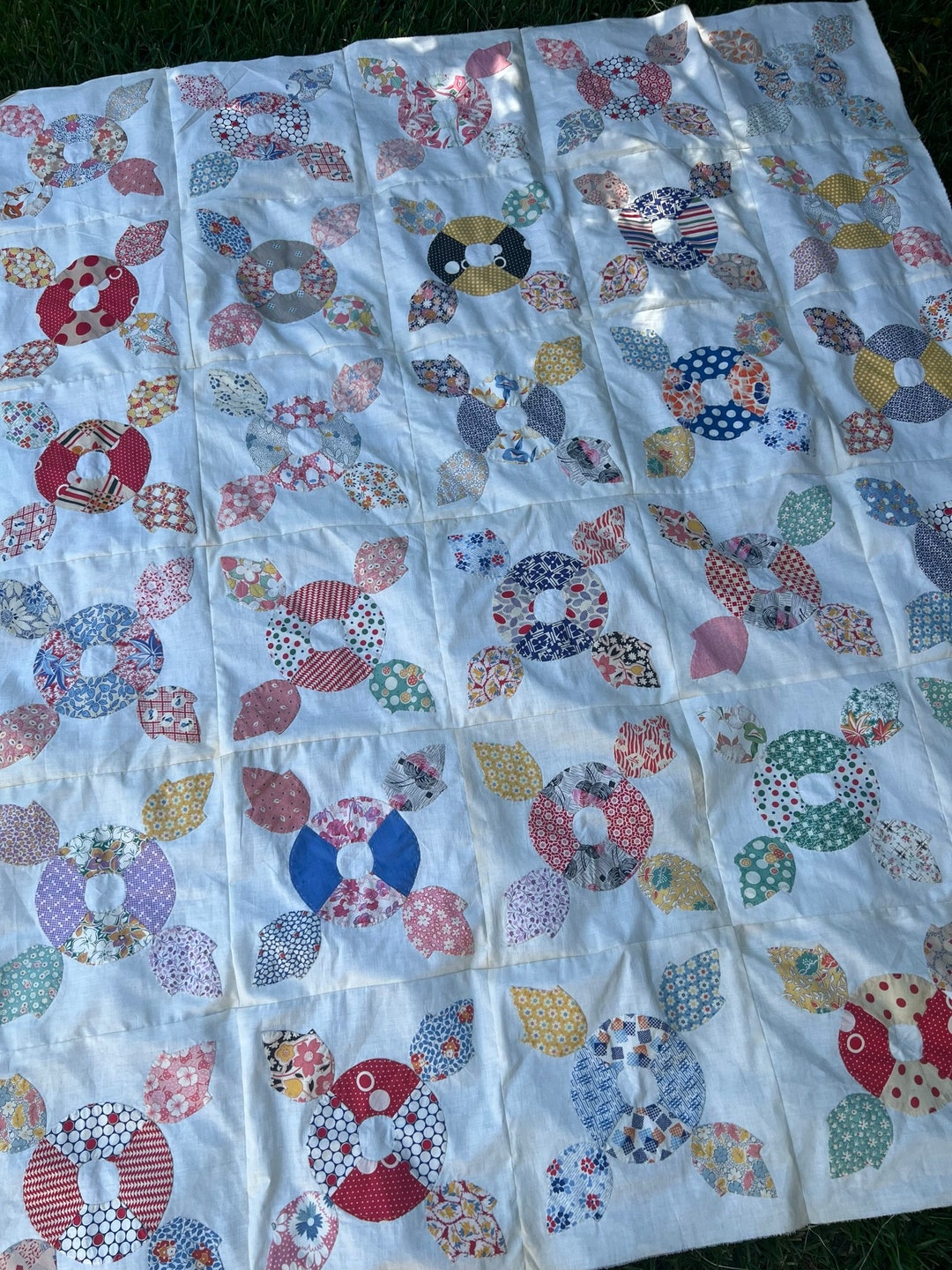 VINTAGE Circles Quilt Pattern - PDF Instant Download - Etsy