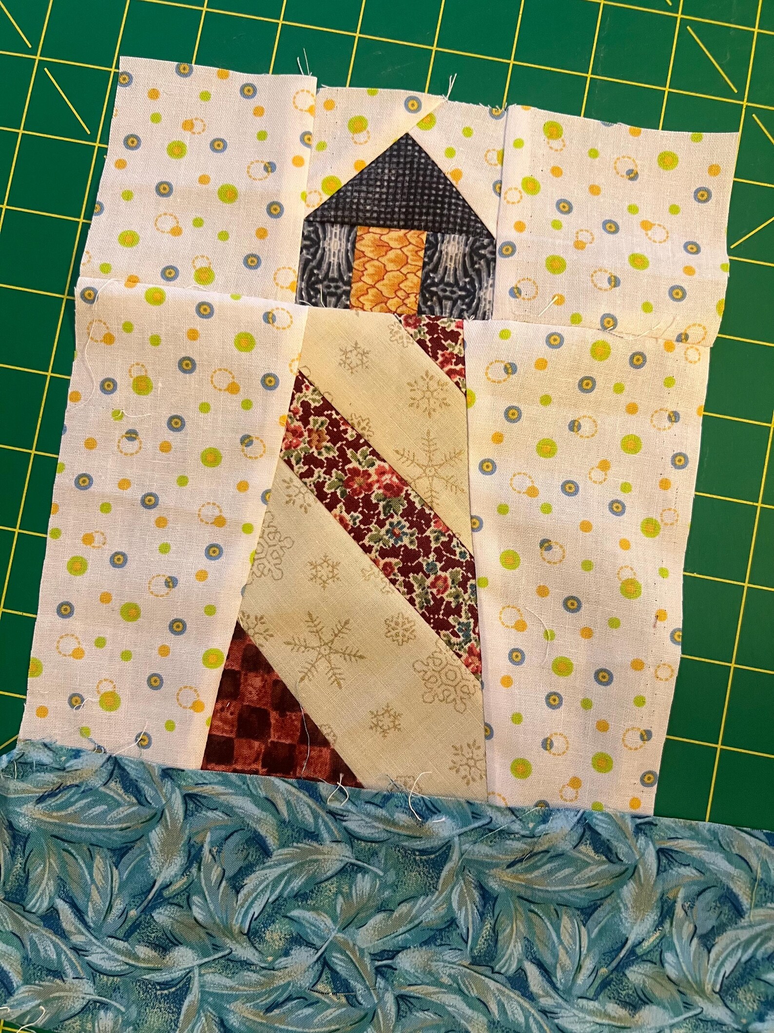 PDF Instant Download - Quilt Block Pattern - LIGHTHOUSE Quilt Block - Etsy