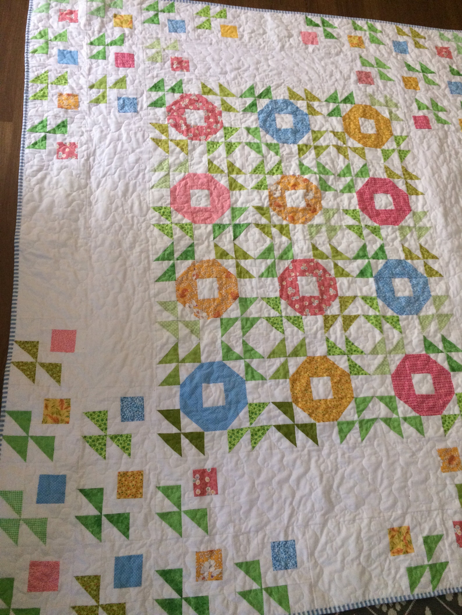 Quilt Pattern Spring Blooms and Blossoms 53 X 65 PDF File Instant ...