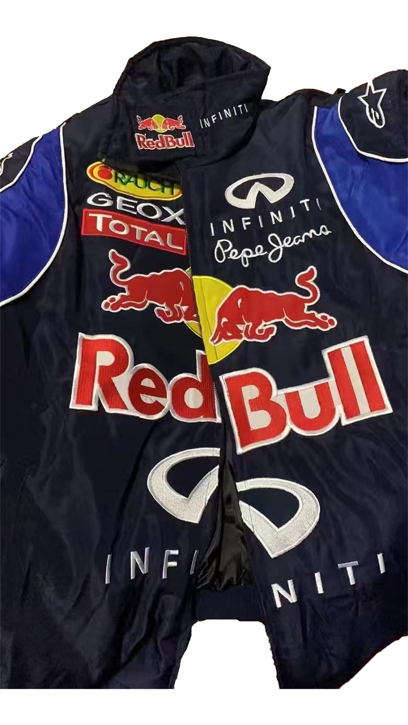 Red Bull F1 Racing Jacket Red.bull Racing Jacket Unisex - Etsy Canada