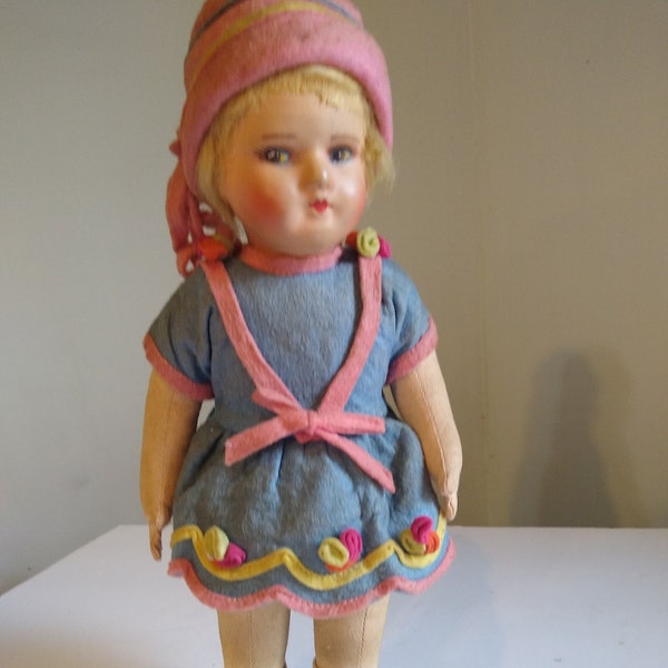 Cute Vintage Doll - Etsy