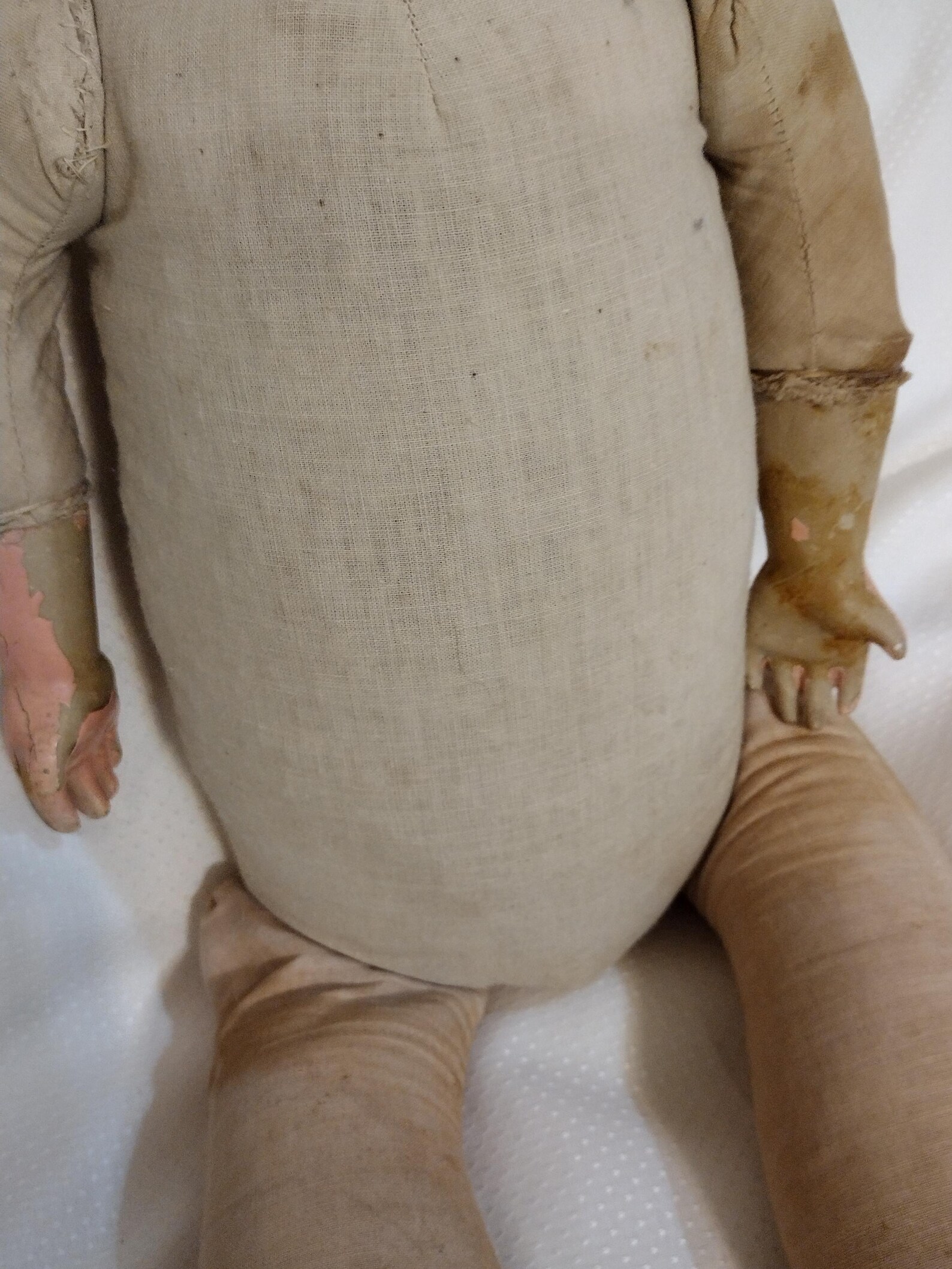 Extremely Rare Early Effanbee 1915 Baby Grumpy Girl Pouting Bess Large ...