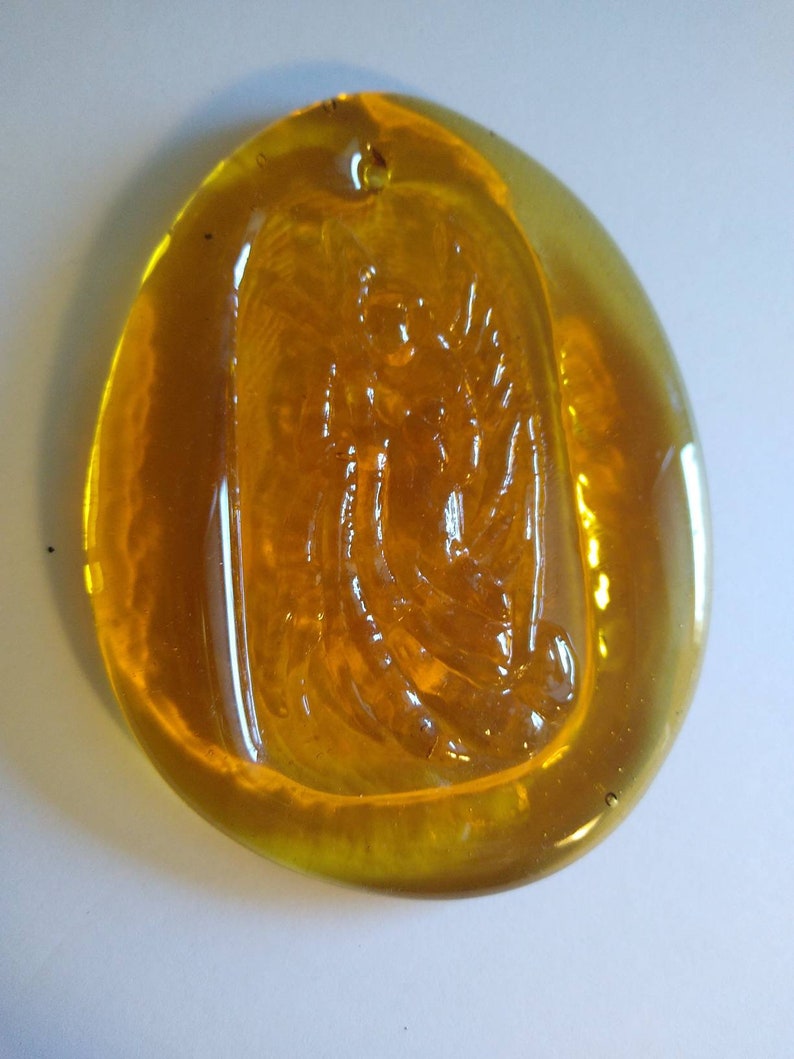 Vintage Angel Sun Catcher Suncatcher Blenko Art Glass Hand - Etsy