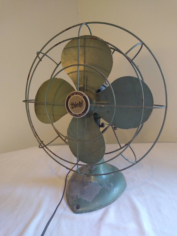 Vintage DIEHL Fan Singer Metal Large Heavy Bullet Design Mid - Etsy