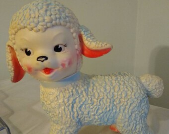 Lamb Squeak Toy - Etsy