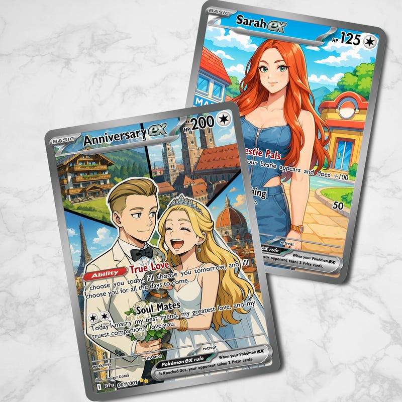 Custom.pokemon Cards - Etsy