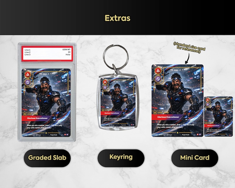 Cyber Gladiator Draven Riftbound Card Custom Holographic - Etsy