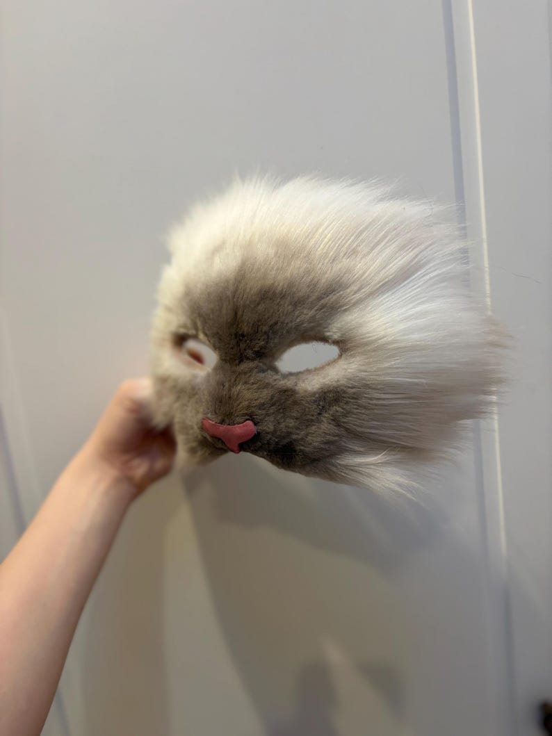 BROWN SEAL THERIAN Cat Mask - Etsy