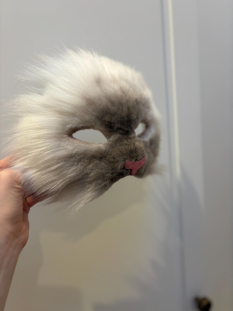BROWN SEAL THERIAN Cat Mask - Etsy