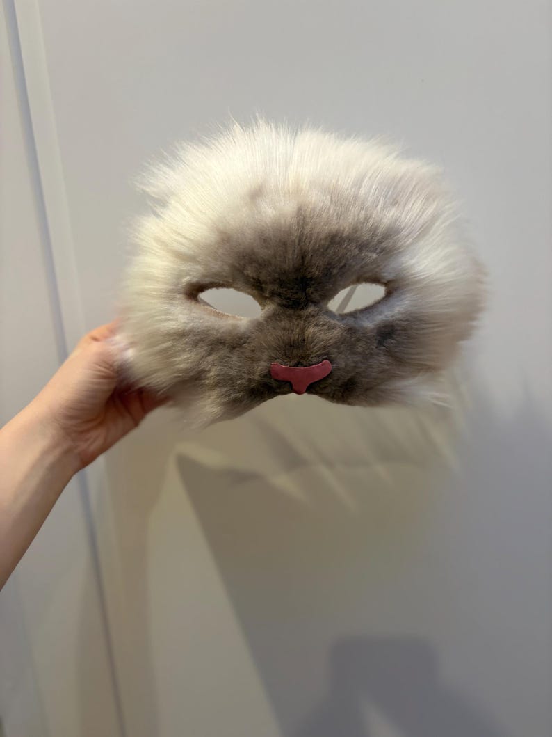 BROWN SEAL THERIAN Cat Mask - Etsy