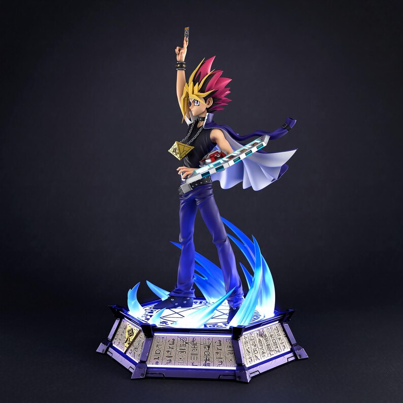Arcane Duel Prodigy Statue | Mystic Card Master Hero | Anime Fantasy ...