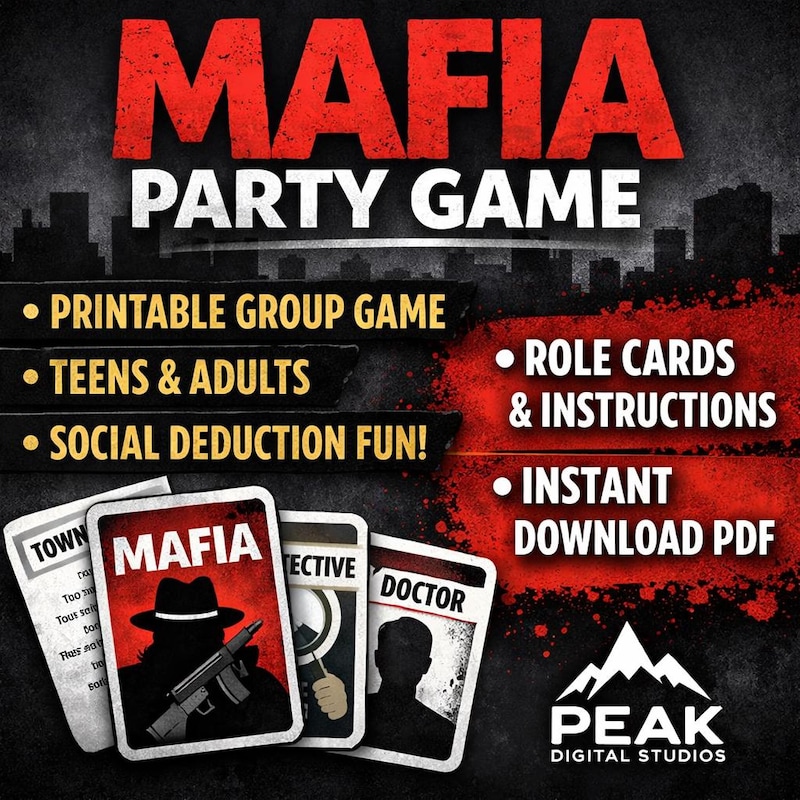 Mafia Party - Etsy
