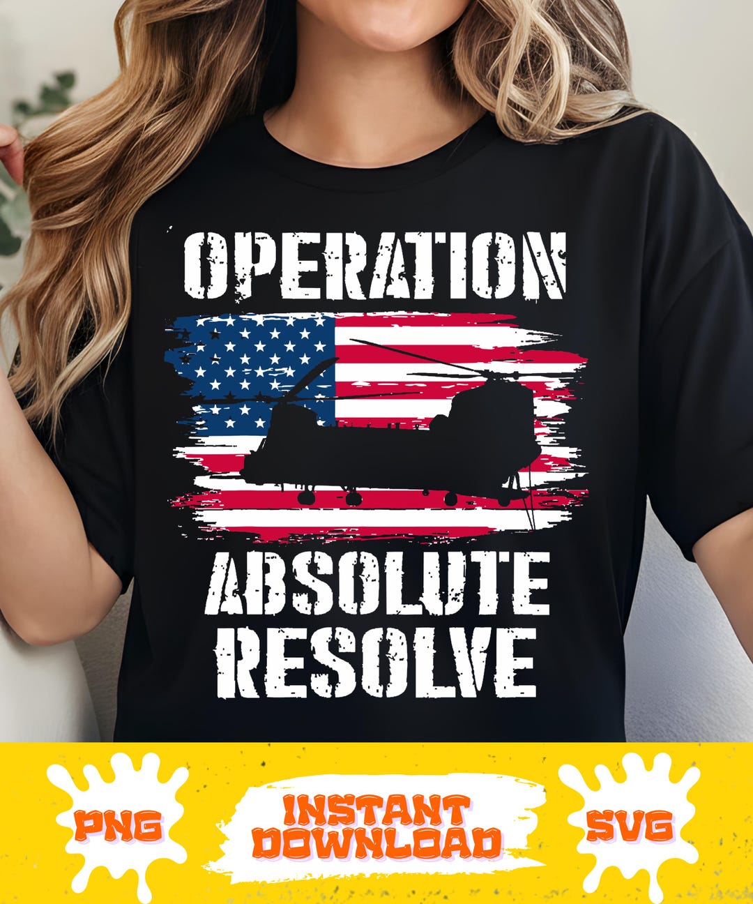 Operation Absolute Resolve PNG | Patriotic Military Style Clipart ...