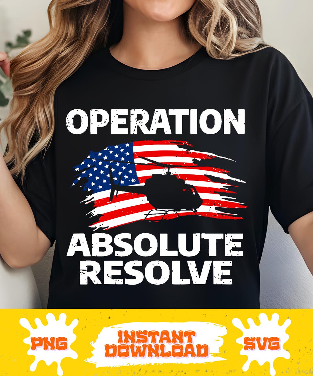 Operation Absolute Resolve PNG | Patriotic Military Style Clipart ...