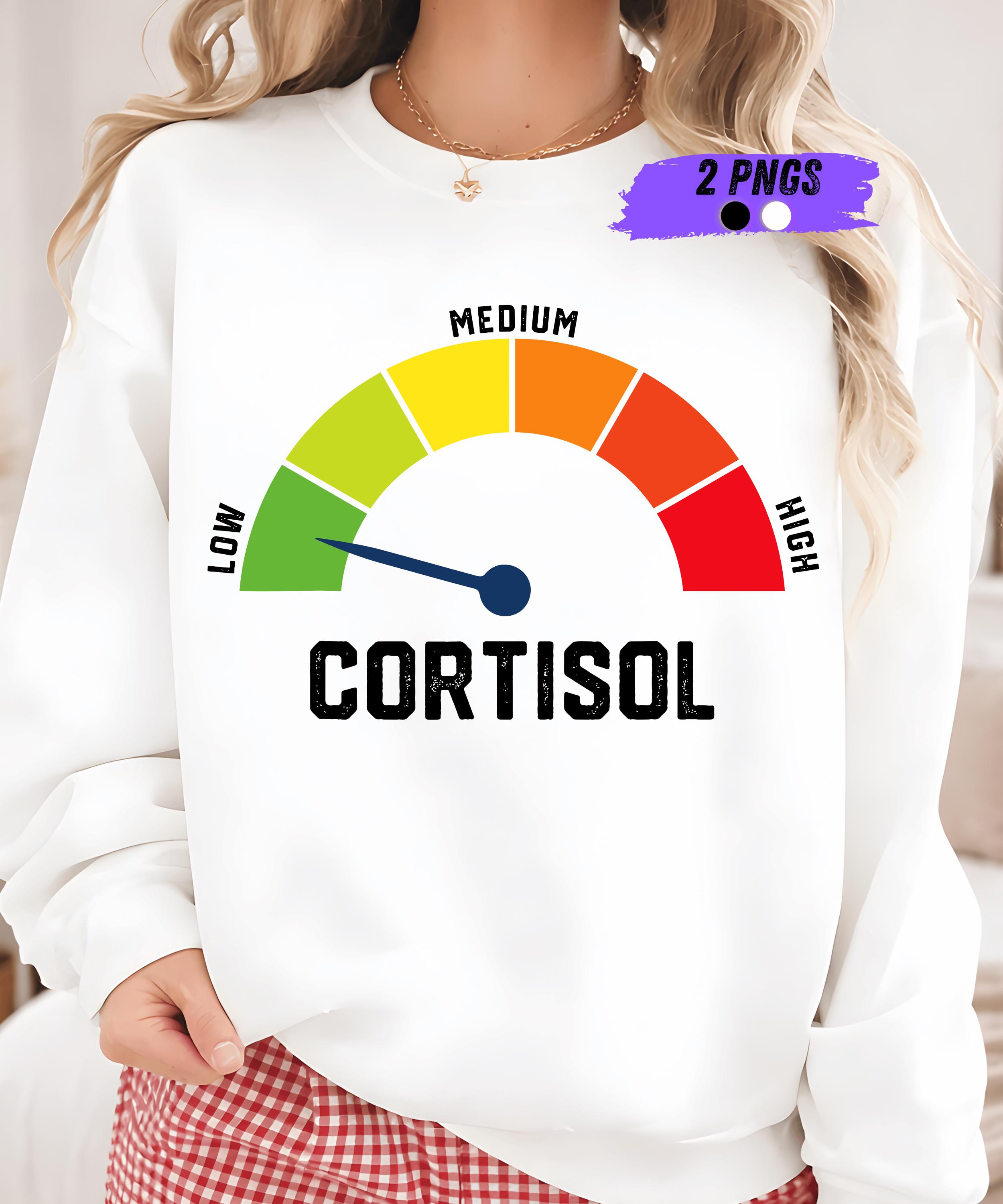 Funny Low Cortisol Levels PNG, Low Cortisol Levels Meme PNG, Stress ...