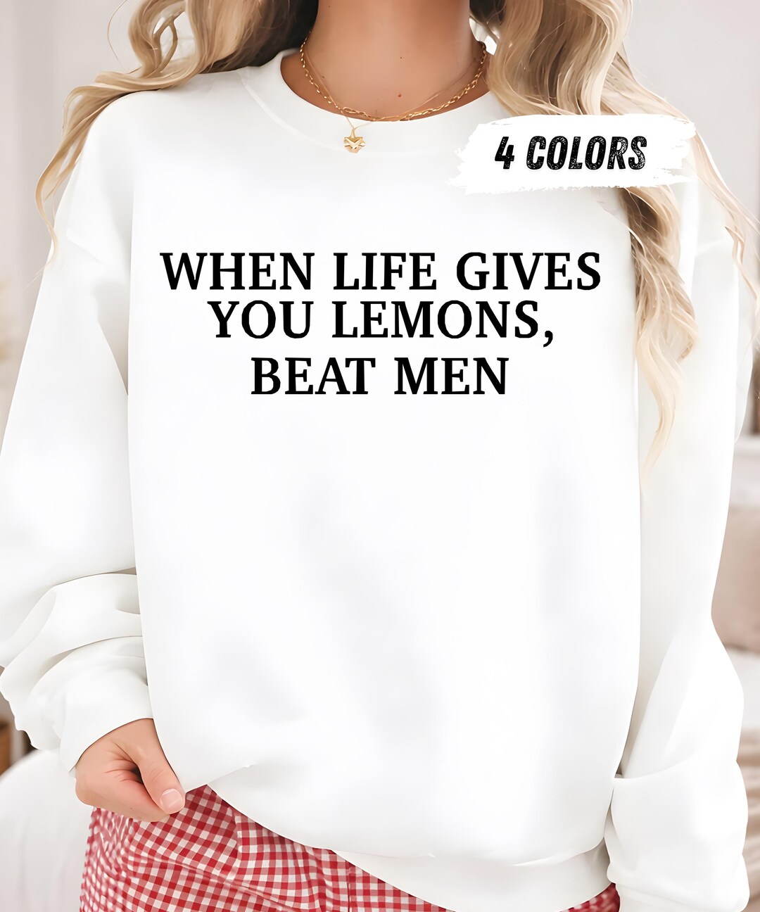 When Life Gives You Lemons Beat Men PNG | Funny Lemon Pun Quote | Retro ...