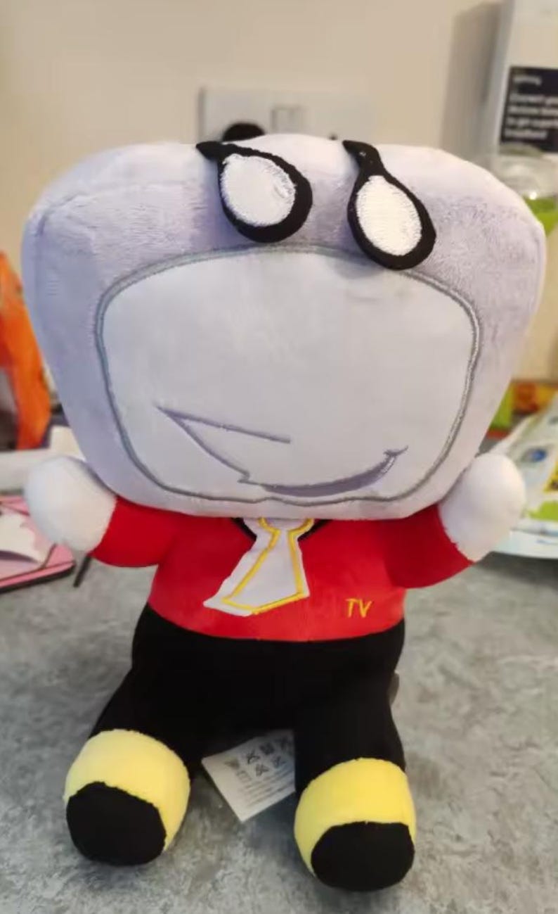 Tenna Inspired Plush Doll – Fan Made Game Character Plush – Cute Soft ...