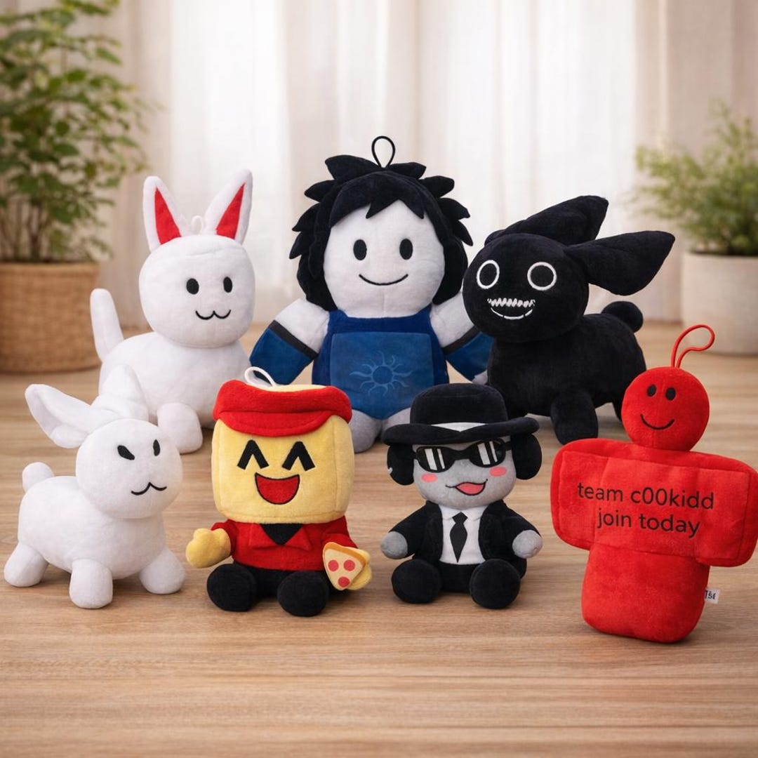Creepy Kawaii Gaming Plush – Forsaken Inspired Plush Toy – Cute Horror ...