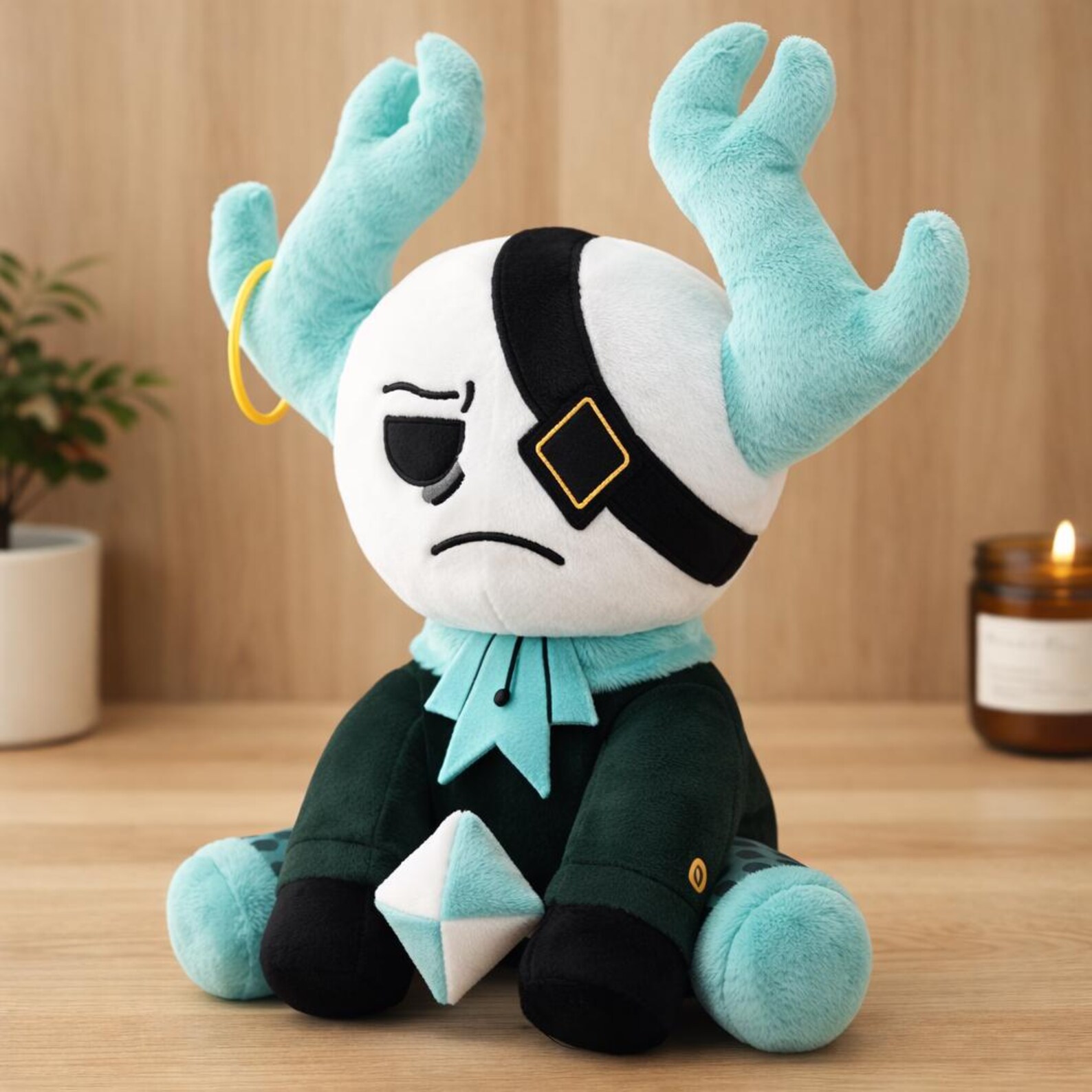 Phighting Antlers Pirate Plush | Plush Gamer Roblox Inspired | Doudou ...
