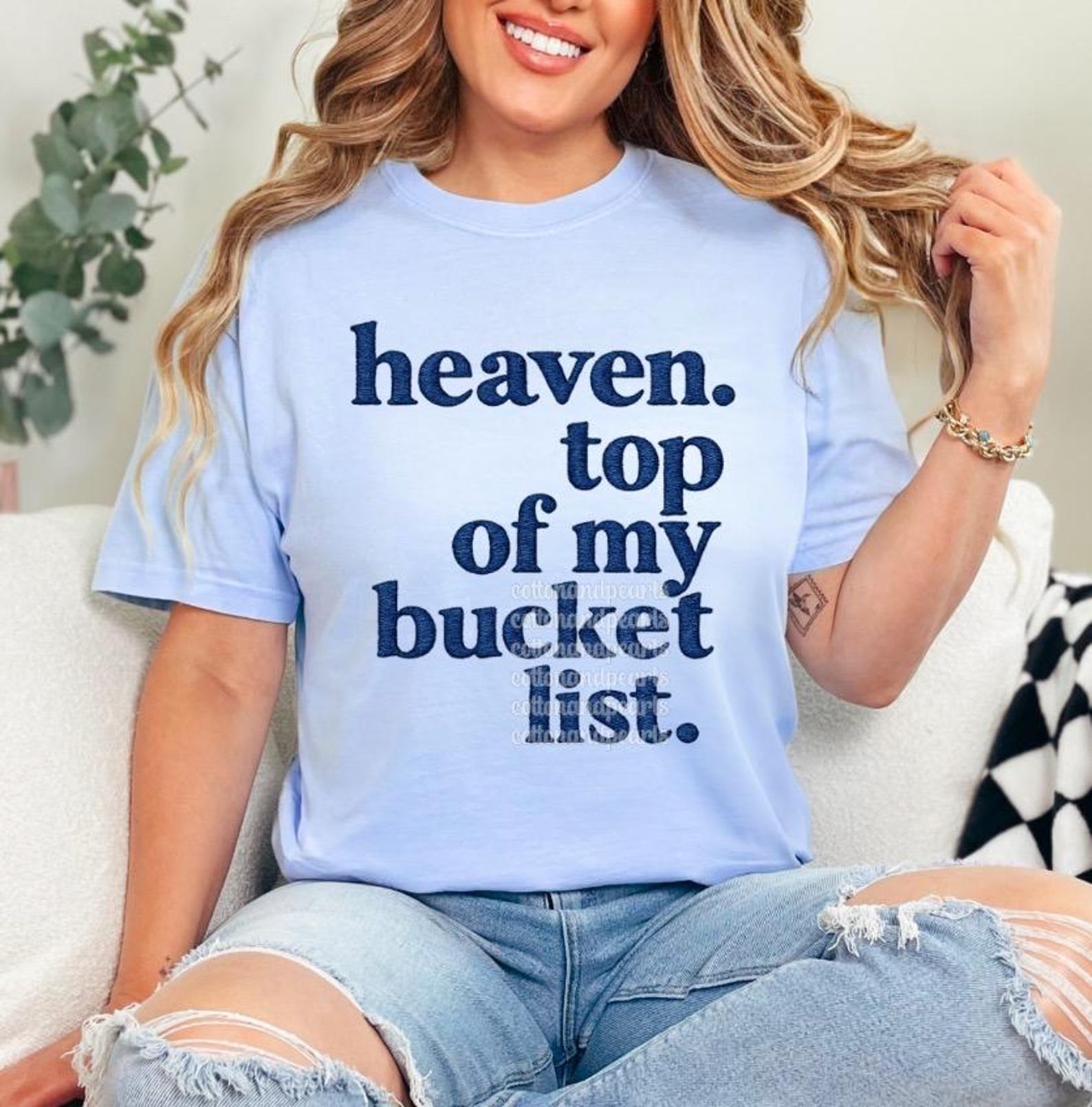 Heaven - Top of My Bucket List - Christian - Religious - Jesus - Direct ...