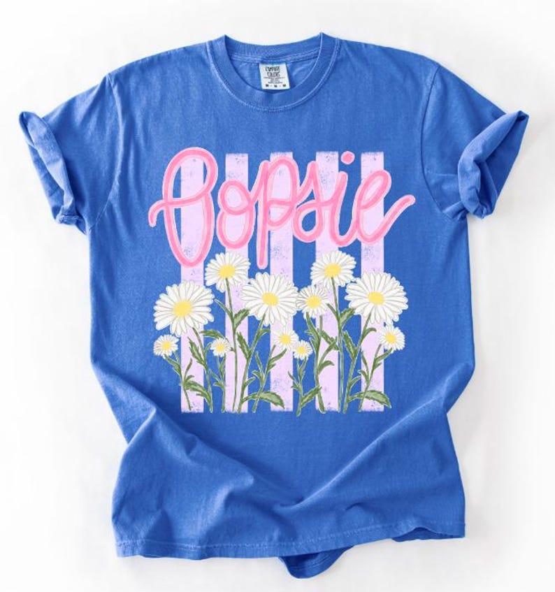 Oopsie Daisy Stripes DTF Transfer - Oopsie Daisy - Summer Transfer ...