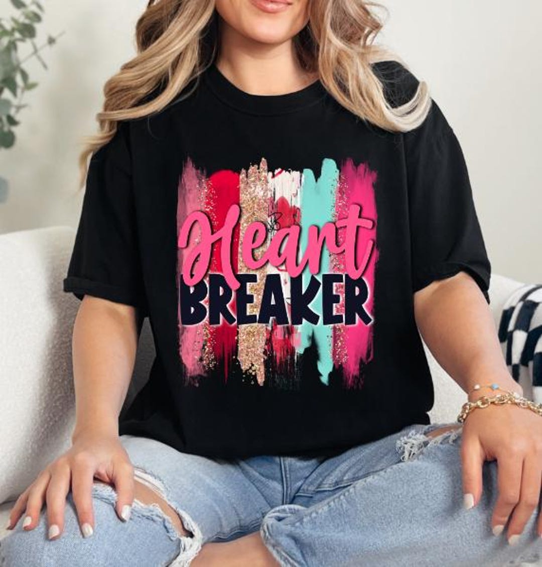 Brushstroke Heart Breaker - Heart - Breaker - Valentines - Valentine's ...