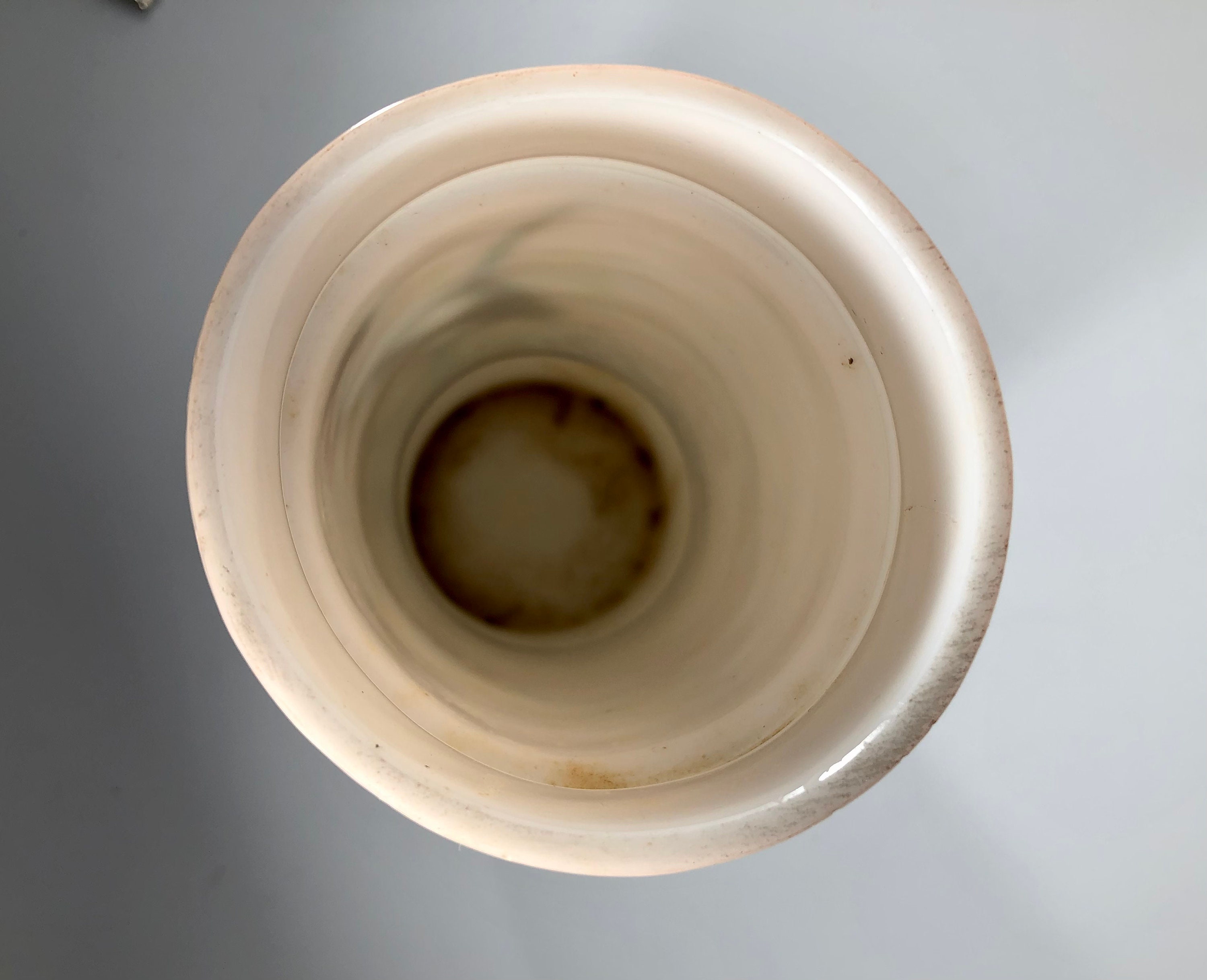 Smith Brothers Mt. Washington Opal Glass Heron Ring Vase Late 1800's - Etsy