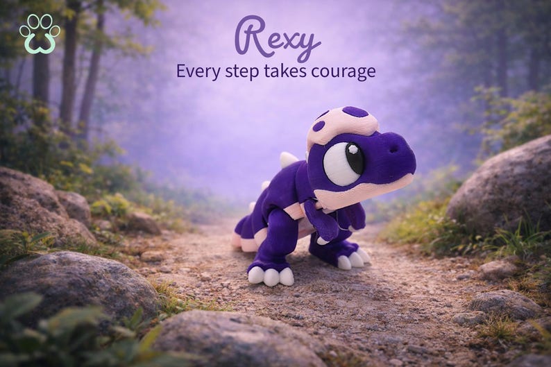 Articulated T-rex Toy – 3D Printed Dinosaur | Rexy - Etsy