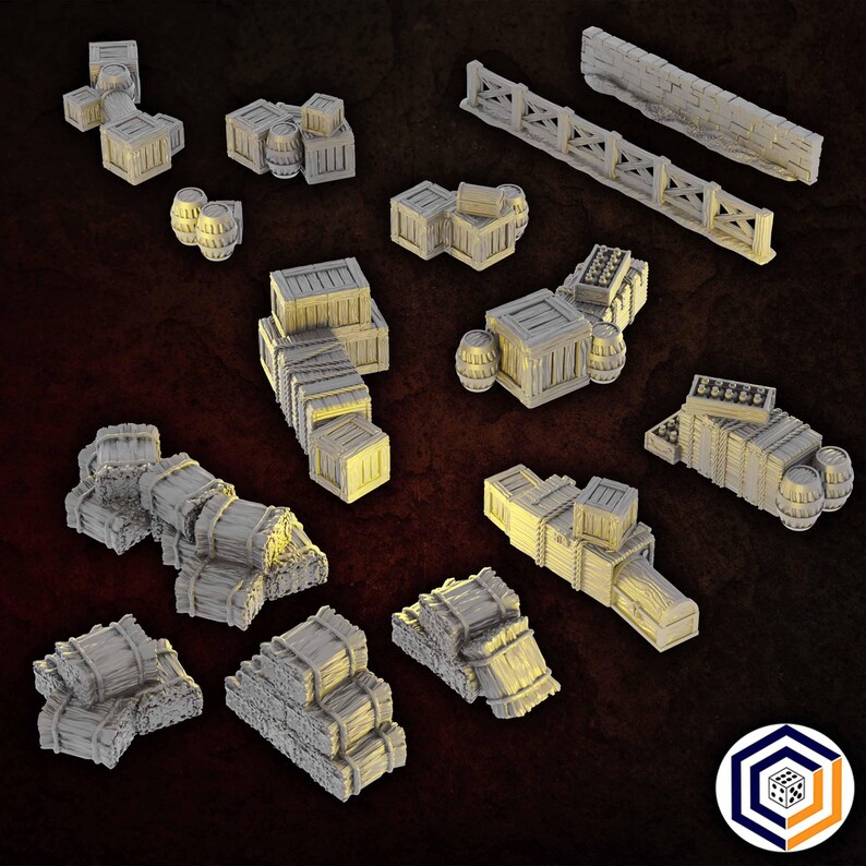 Kingdom of Saxonia - Scatter Terrain Collection (middle Earth, MESBG ...