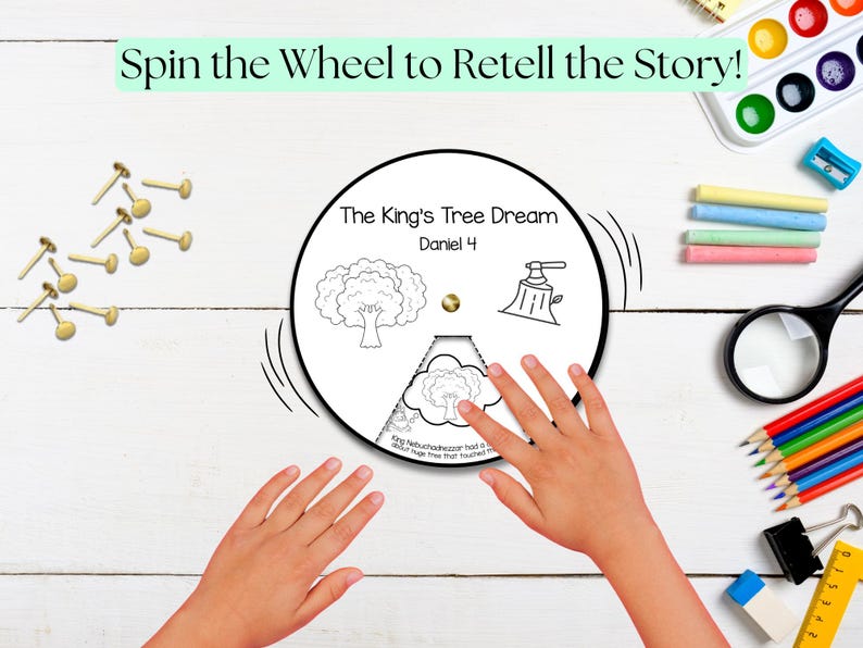Daniel Interprets the King’s Dream – Daniel 4 Bible Activity Pack for ...