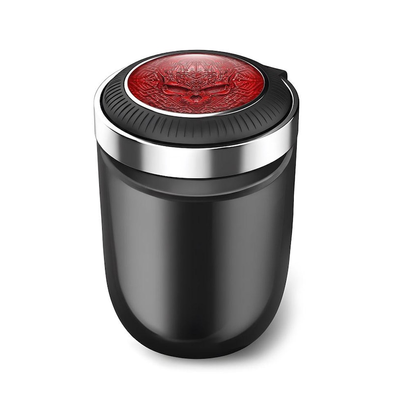 Trash Can With Ashtray - Etsy