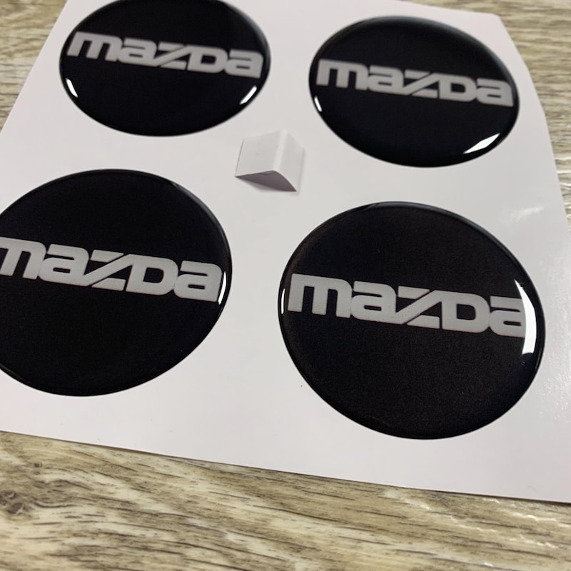 4 Logo Stickers Mazda - Etsy