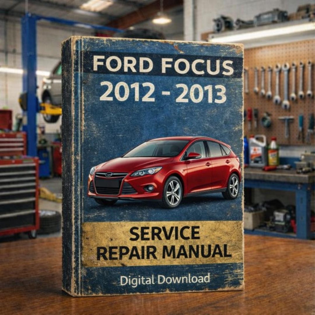 Ford Focus 2012-2013 Factory Service Repair Manual | Workshop Car ...