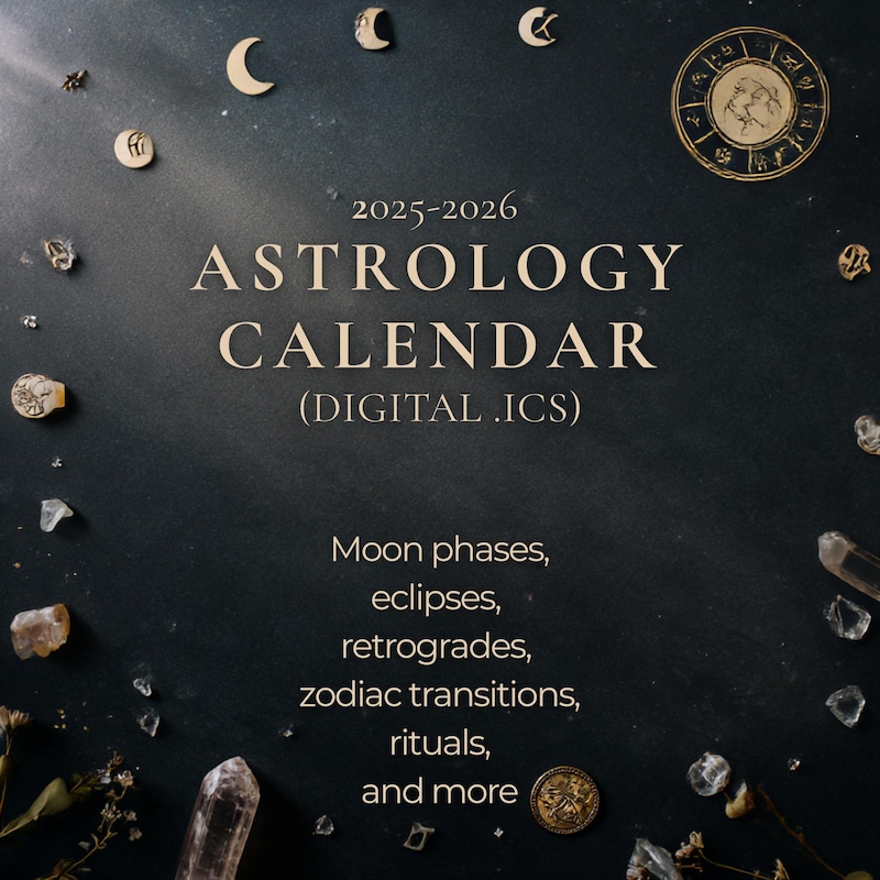 Digital Ritual Calendar - Etsy