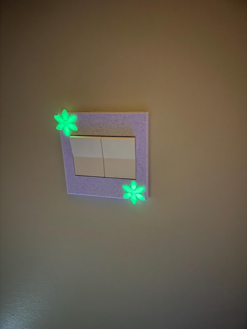 Deako Smart Switch Compatible Face Plates | Glow in the Dark | Single ...