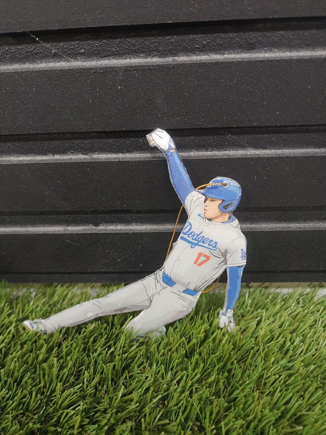 Dodgers Ohtani Slide Christmas Ornament - Etsy