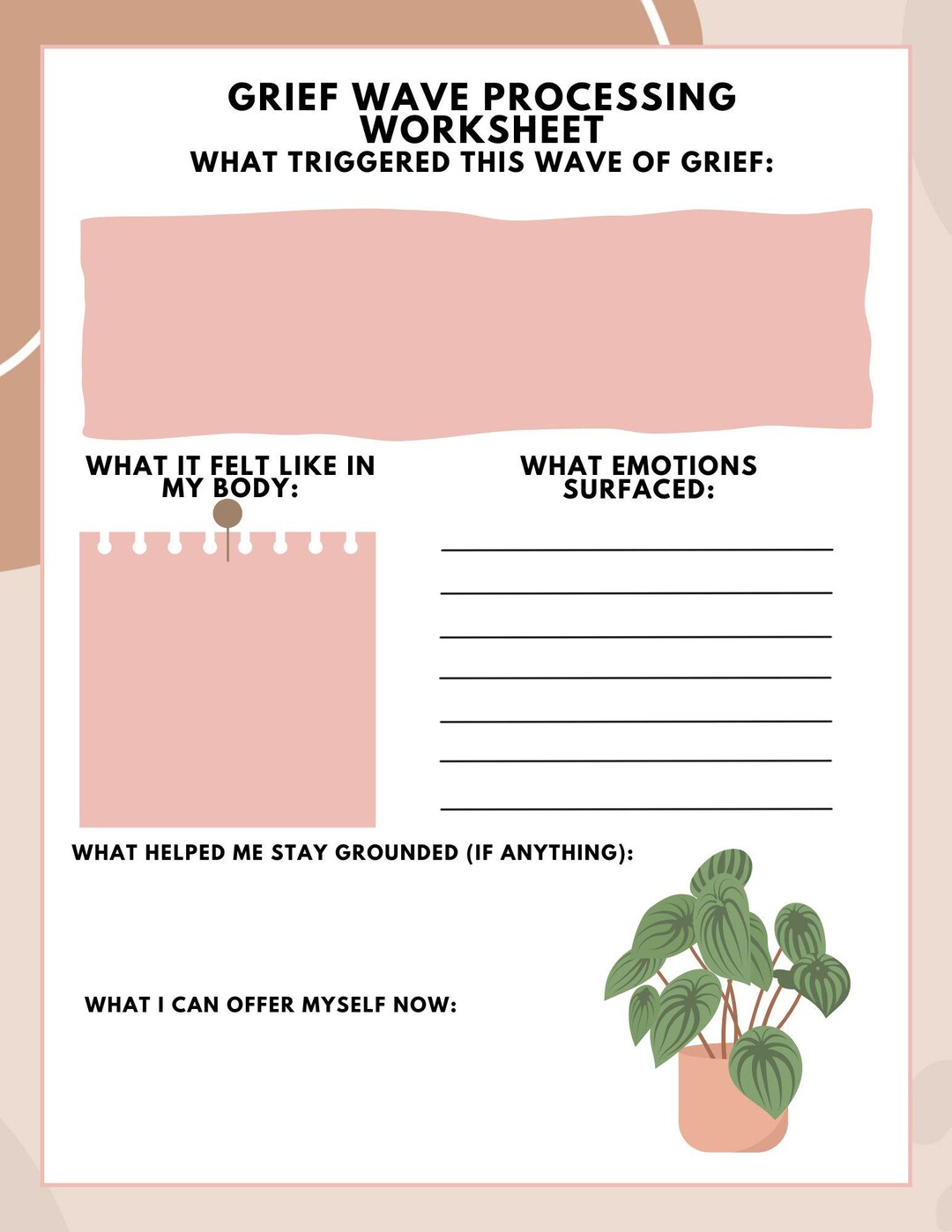 Grief Wave Processing - Etsy