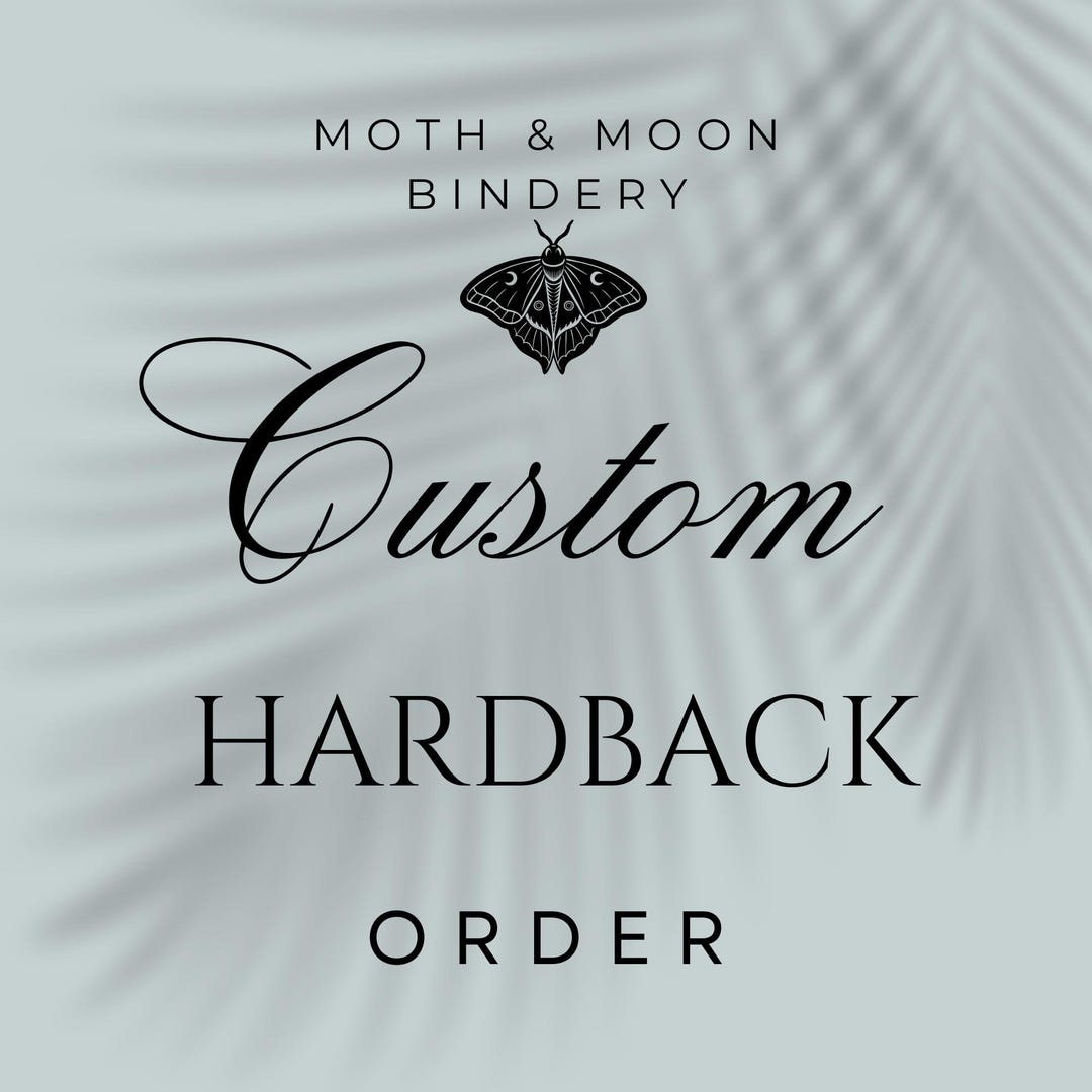 Handmade Custom Hardcover Book Rebinding | Foil Title & Design - Etsy