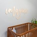 Large Laser Cut Wood Name Sign - Etsy