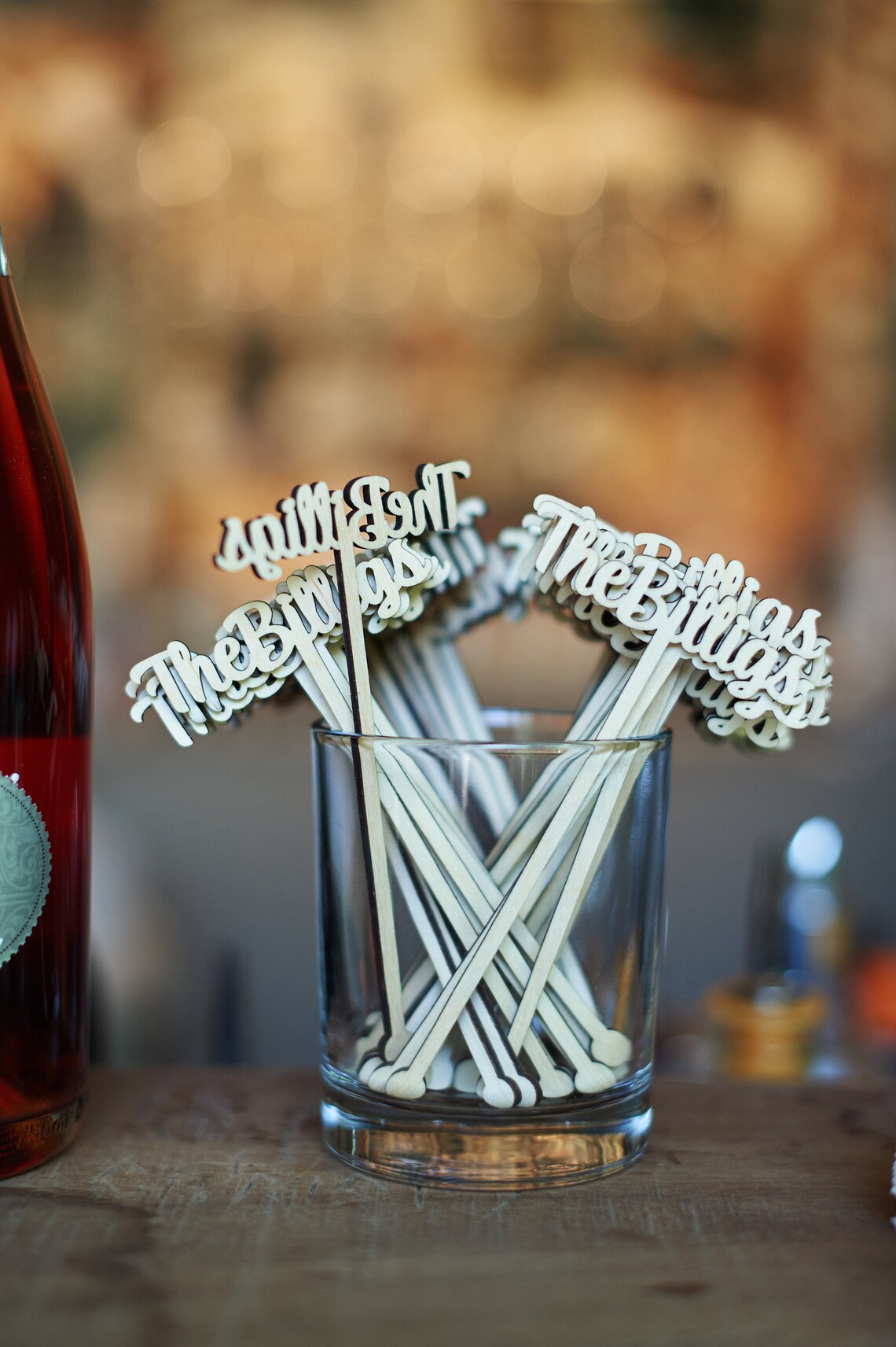 20 Pack Custom Stir Stick/swizzle Stick Laser Cut Wood | Etsy