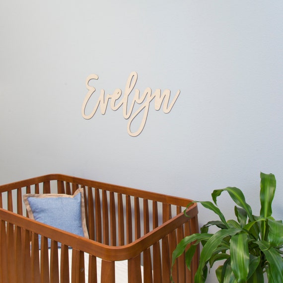 Custom Laser Cut Wood Name Sign up to 54 Wide | Etsy