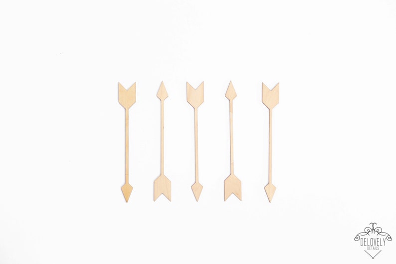 Arrow Stir Stick/swizzle Stick Laser Cut Wood Pack of 20 - Etsy