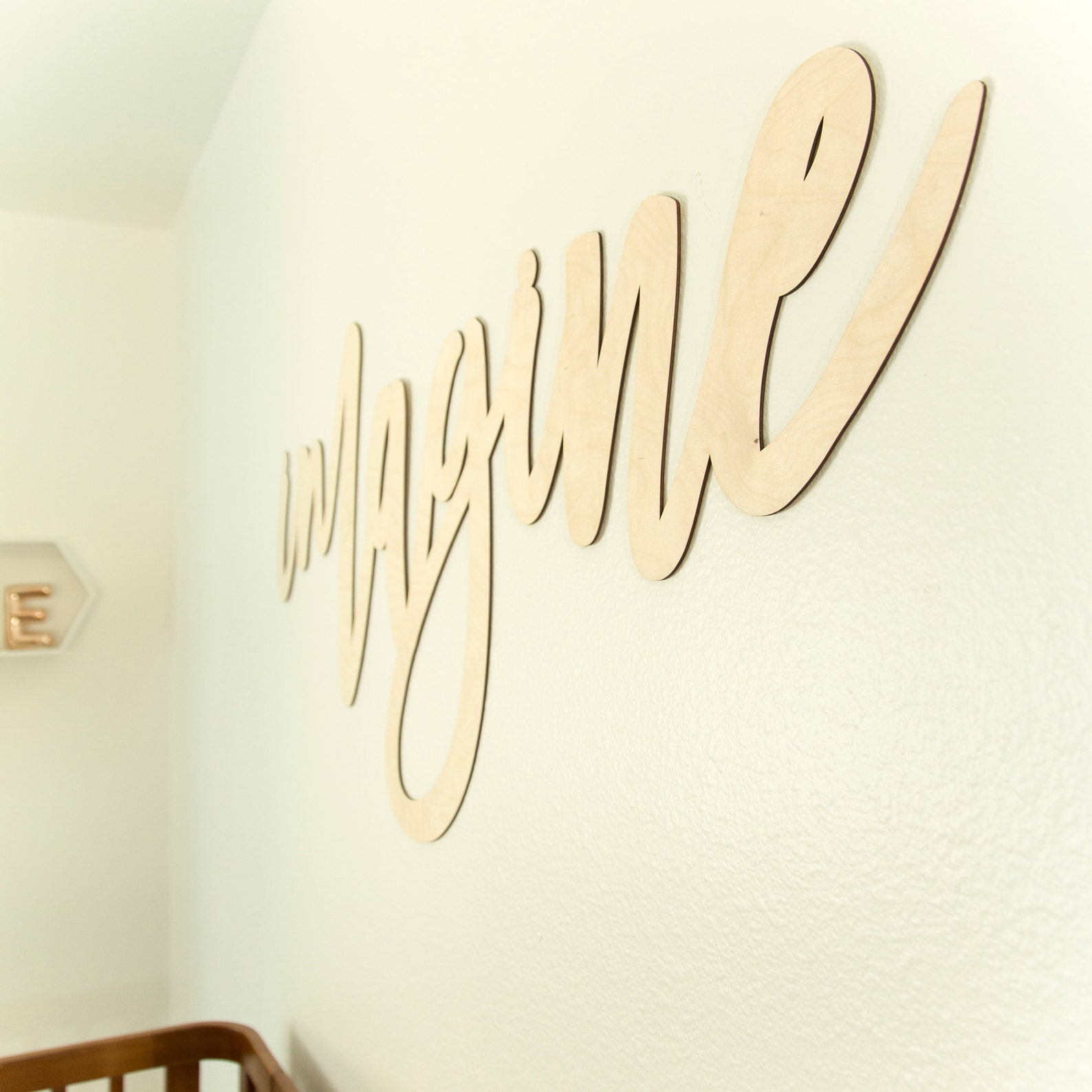 Large Laser Cut Wood Name Sign | Etsy