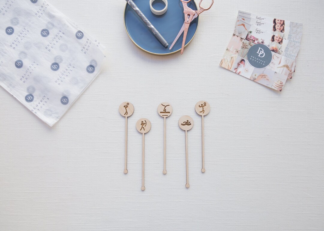 USA Olympics Stir Stick - Sports - Party Supplies - (20) Pack - Laser ...